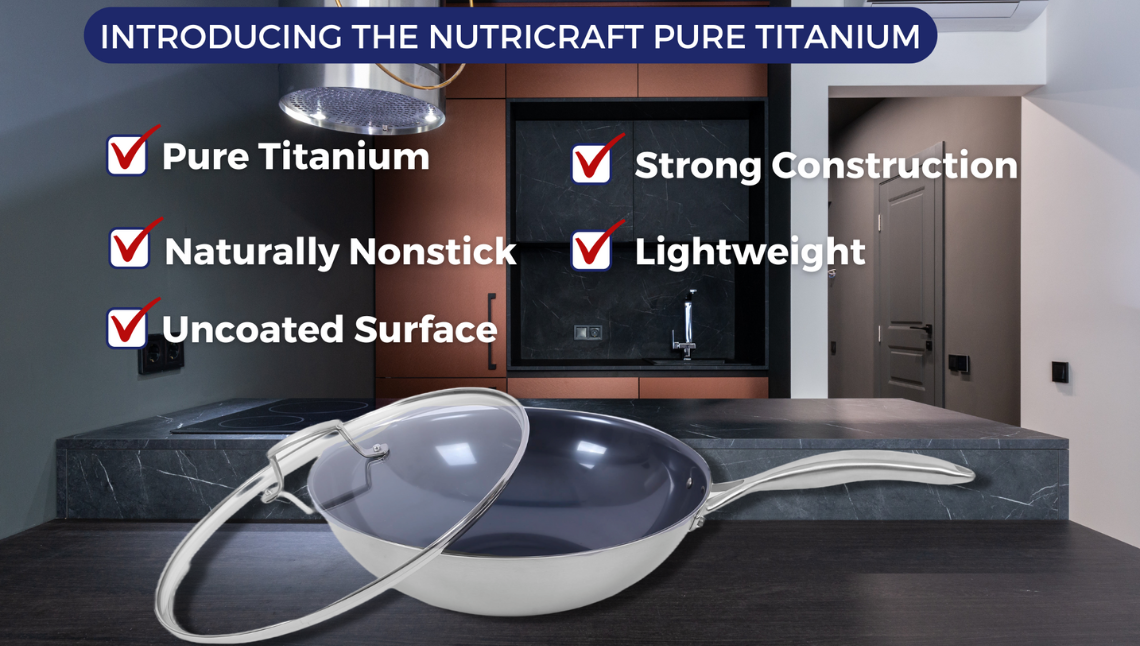 Pure Titanium Cookware | Australia | Nutricraft